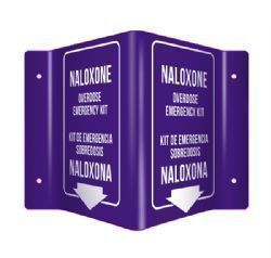 AEK - Illinois Supply Company Naloxone Narcan Overdose Kit Sign
